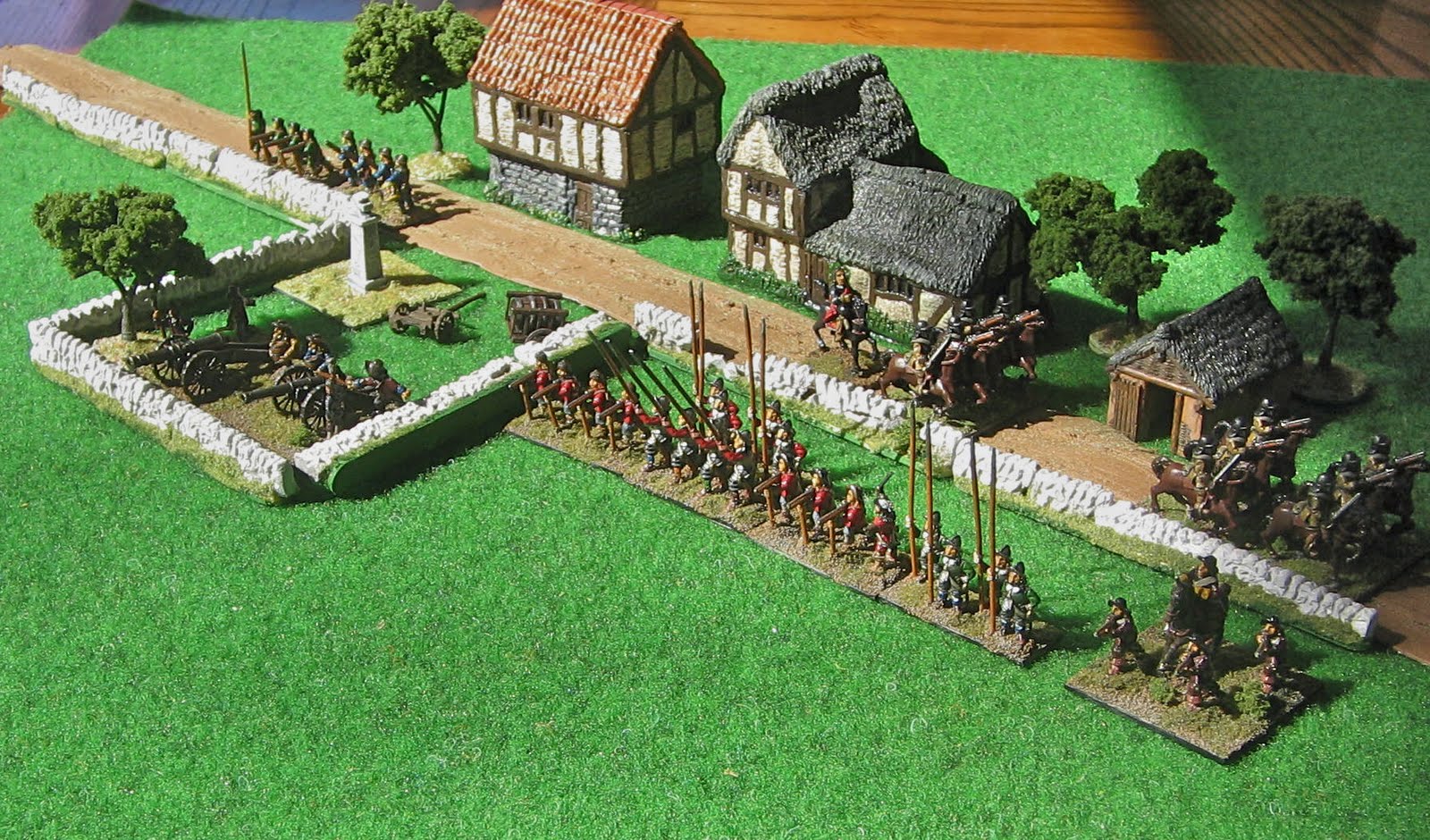 On Senlac Hill: DBA-RRR ECW – battlefield terrain