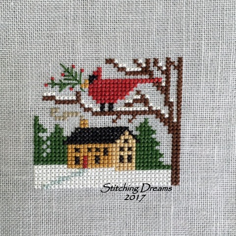 Stitching Dreams: Bluebird Out My Window