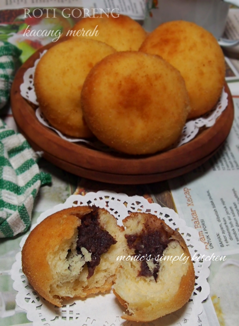 Roti Goreng Kacang Merah - Monic's Simply Kitchen