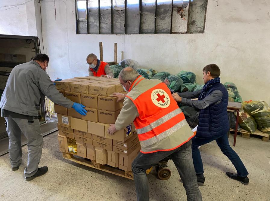 Croix Rouge de Laon: Solidarité : l’aide alimentaire s’organise à Laon