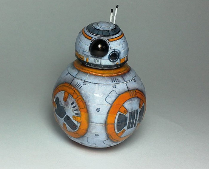 Star Wars VII BB-8 Droid Papercraft | Papercraft Paradise | PaperCrafts ...