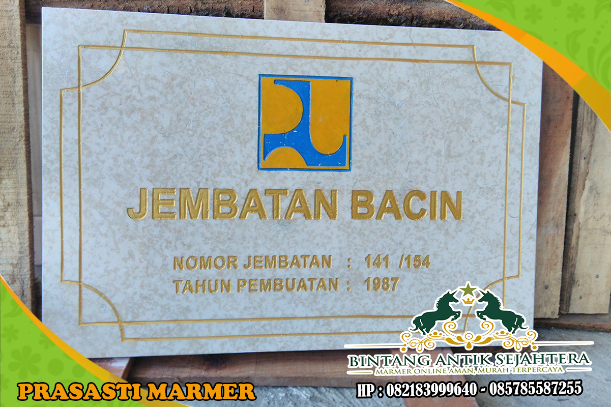 Bintang Antik Sejahtera Batu Alam: Design Prasasti Peresmian | Prasasti ...