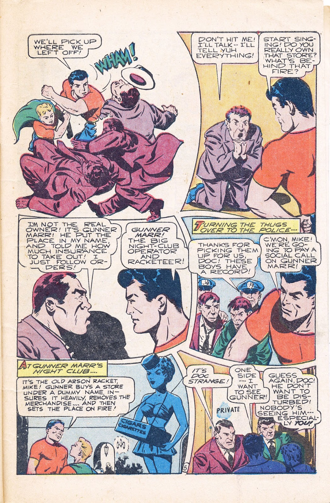 Four-Color Shadows: Doc Strange-Ed Moritz-1948