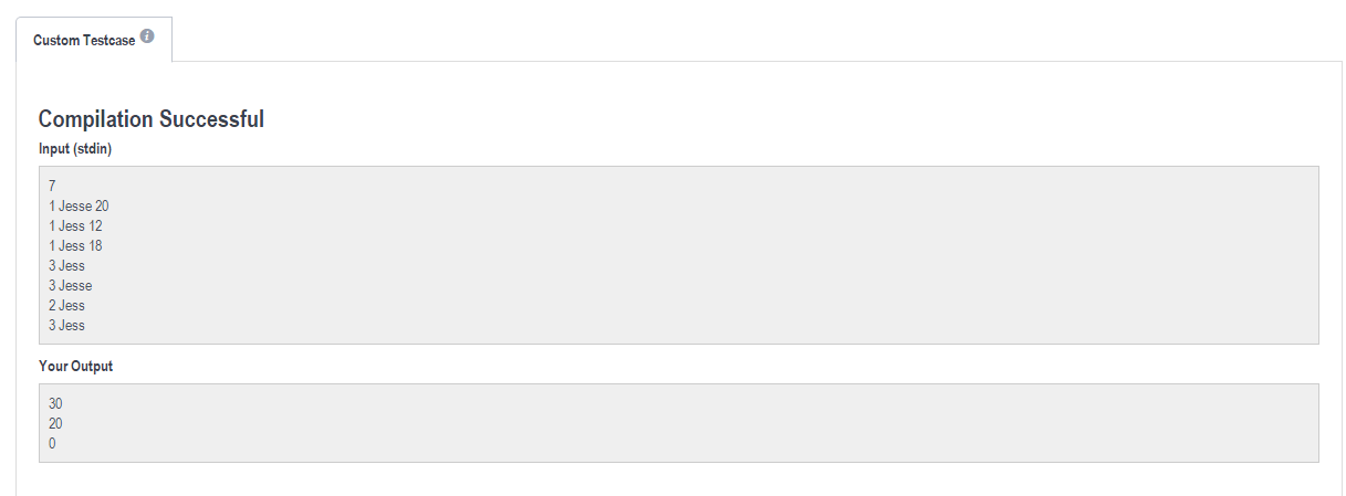 Maps STL Hackerrank Solution in C++ | STL Solution