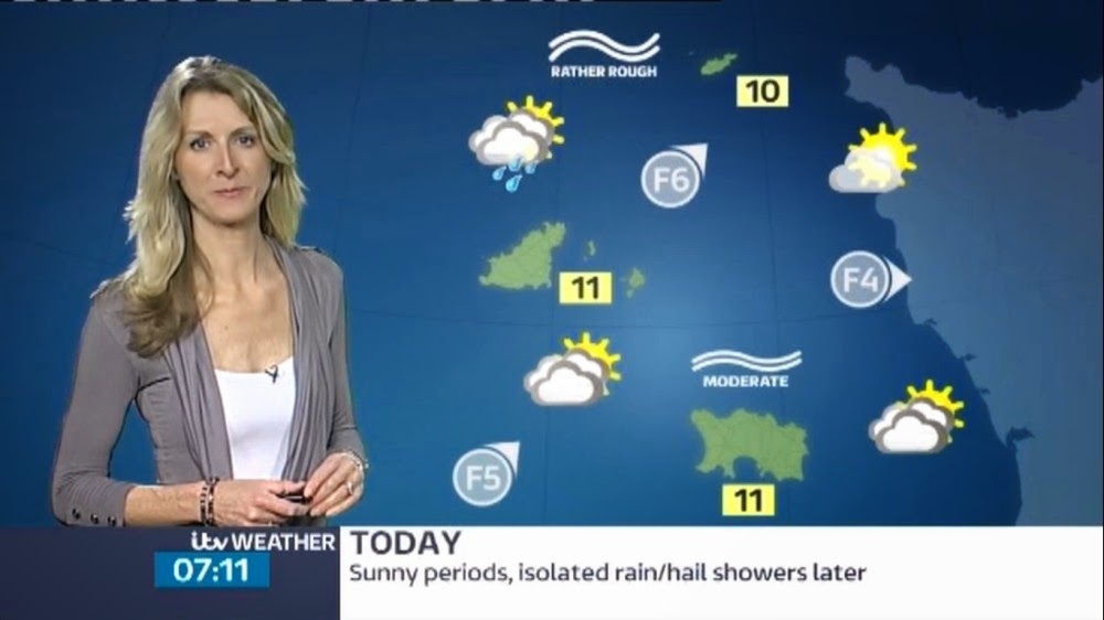 UK Regional News Caps: Sophia Bird - ITV Channel TV Weather