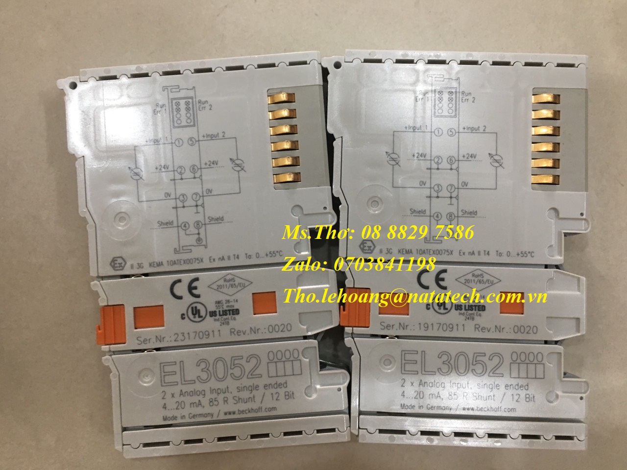 Module Beckhoff EL3052