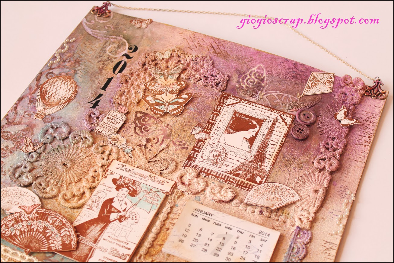 Crafty Individuals Blog: START 2014 OFF IN STYLE, WITH A CALENDAR MAKE ...