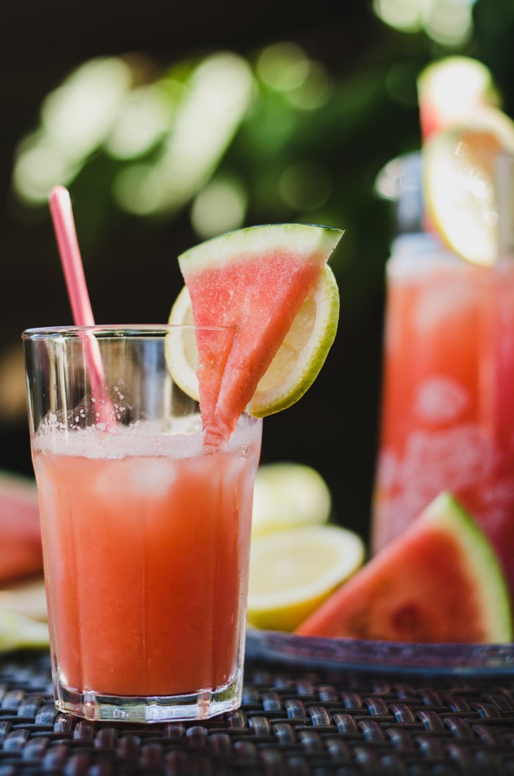 Cocktail pastèque citron - Cerise et Praline