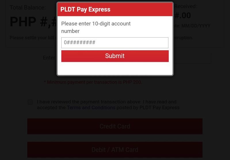 A Life's Journey: How To Pay PLDT Bill via Citibank Credit Card?