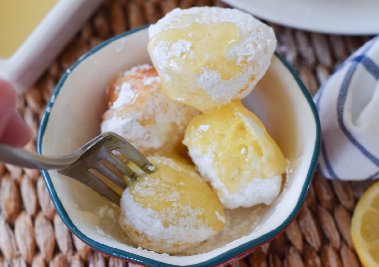 The Backroad Life: Lemon Snowballs, A Rumford Complete Cookbook Recipe
