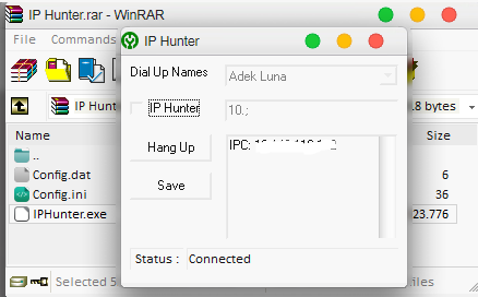 Gudang Ojek: IP Hunter
