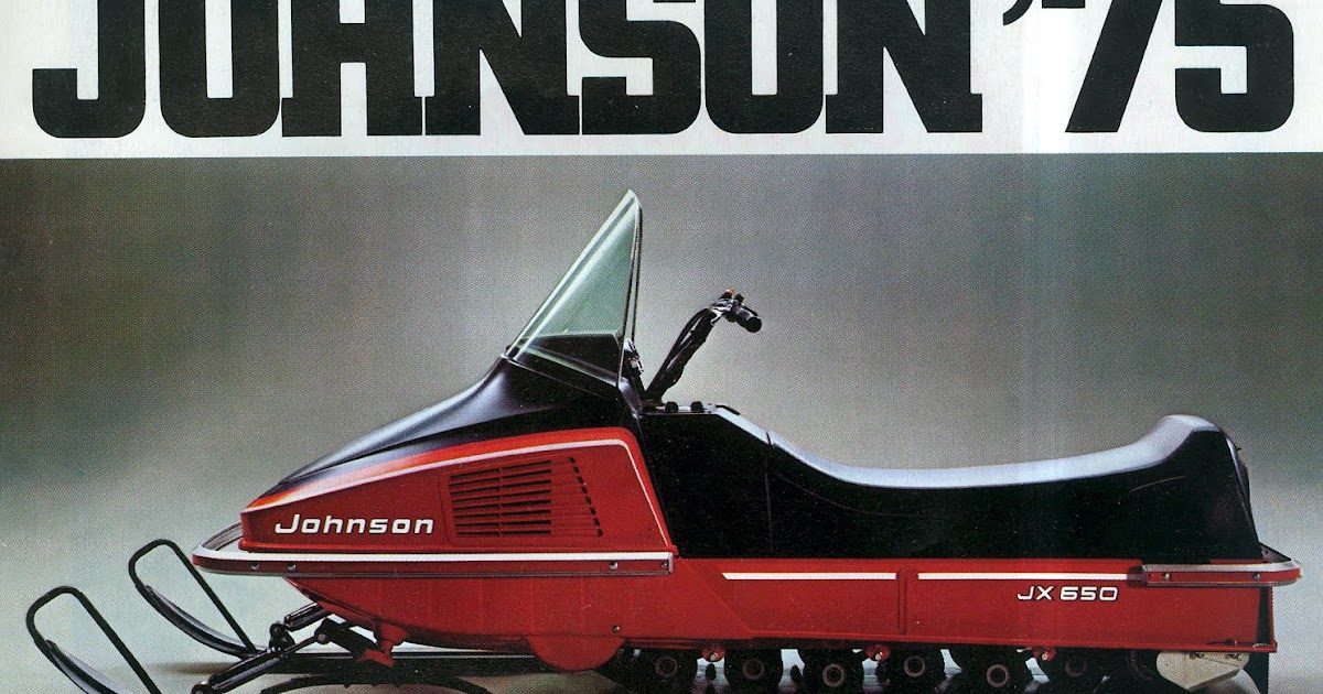 CLASSIC SNOWMOBILES OF THE PAST: 1975 JOHNSON SNOWMOBILE