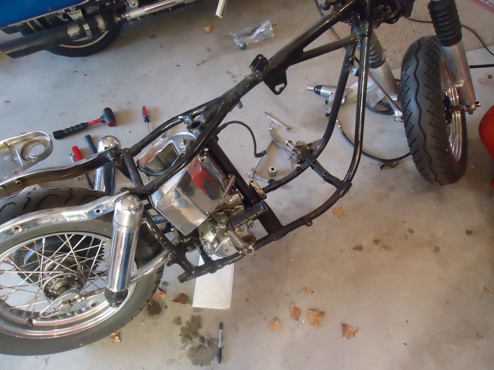 Tear it up, fix it, repeat: 61 Panhead Teardown