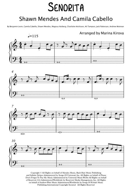 Easy Piano Sheet Music With Letters ~ Thankyou Letter