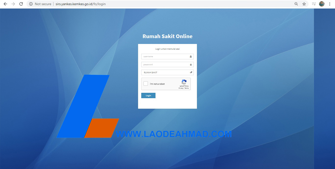 Cara Pelaporan ODP/PDP Covid-19 Melalui Aplikasi RS Online - La Ode Ahmad