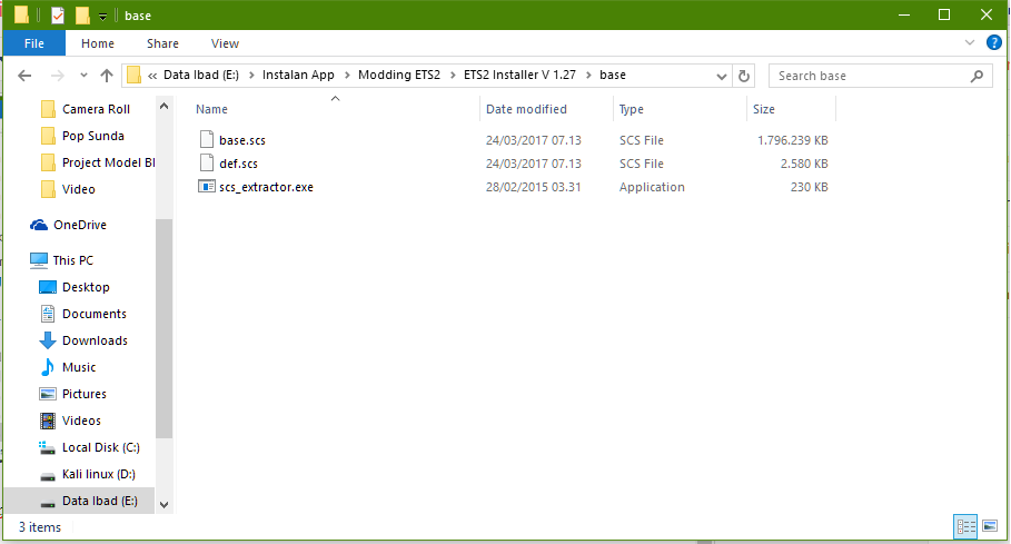 Tutorial Ekstrak File SCS Untuk Memodifikasi Filenya. ~ ETS2 Developer ...