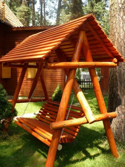 Mobilier din Lemn - 0764.241.366: Exemplul nr 4: Leagan din lemn