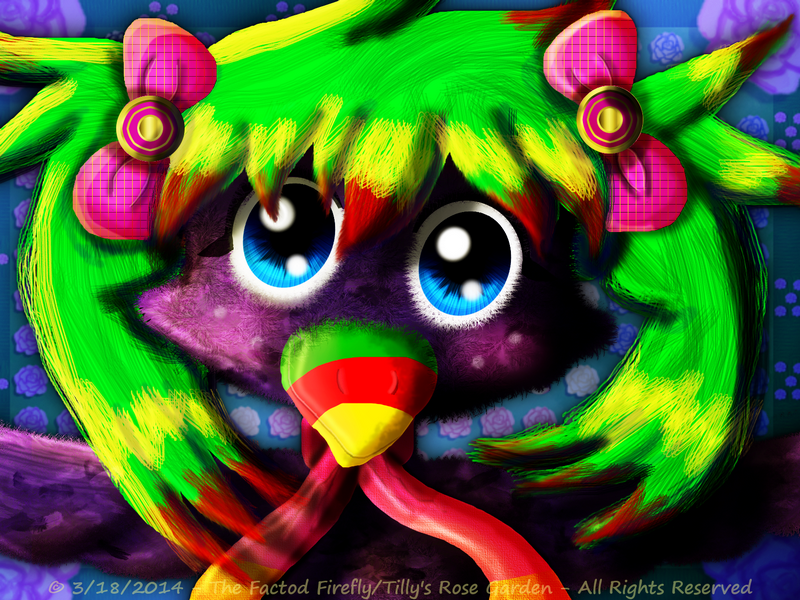 The Factoid Firefly Digital Art Realistic Drawing Of Tilly Video And Process Pictures