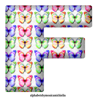 M. Michielin Alphabets: COLORED BUTTERFLIES ALPHABET PNG, NUMBERS PNG ...
