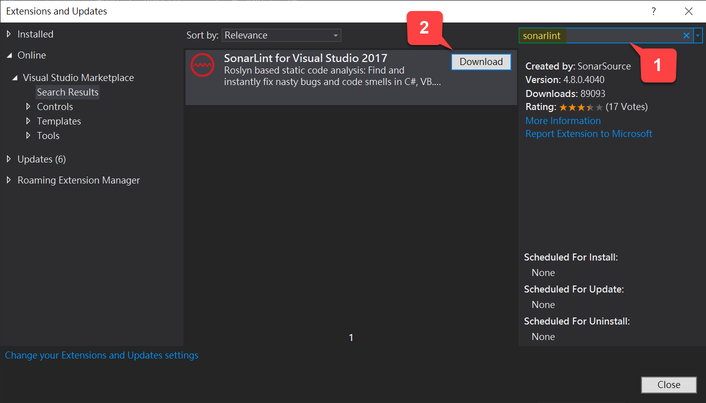 [VisualStudio].NET 程式碼品質分析利器 SonarLint ~ m@rcus 學習筆記