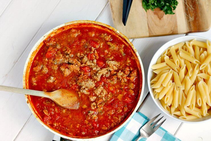 Turkey Bolognese - A Cornish Food Blog | Jam and Clotted Cream