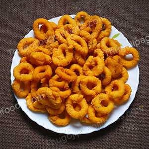 Chegodi/ Andhra Murukku / Ring Murukku /Chegodilu