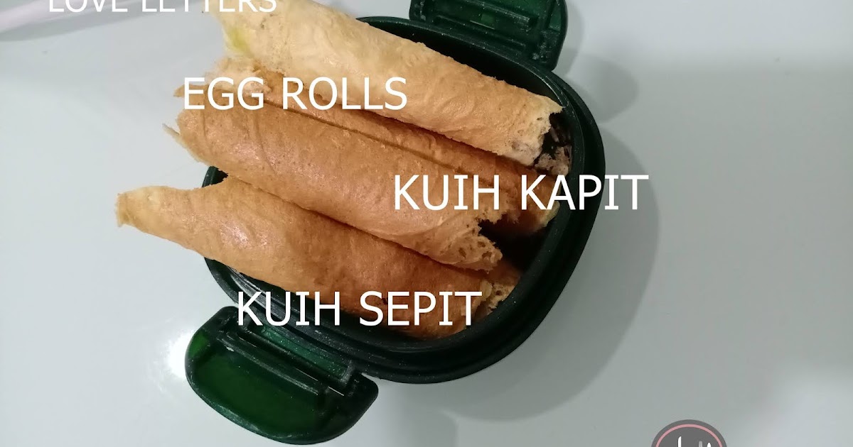 One Fine Dining: Love Letters/Kuih Kapit/Kuih Sepit