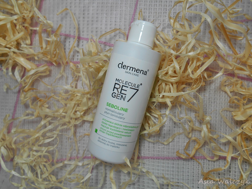 Asia Walczyk Blog: Dermena Seboline - normalizujący płyn tonizujący