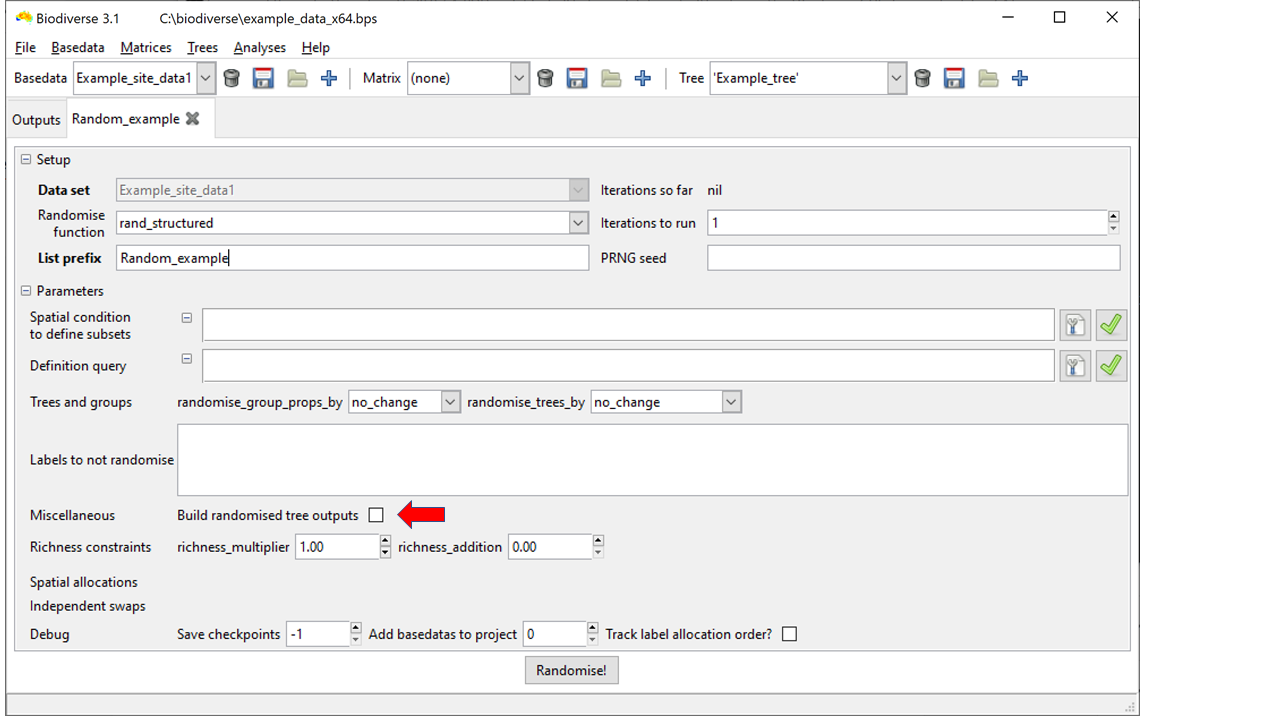 Biodiverse analysis software: 2020