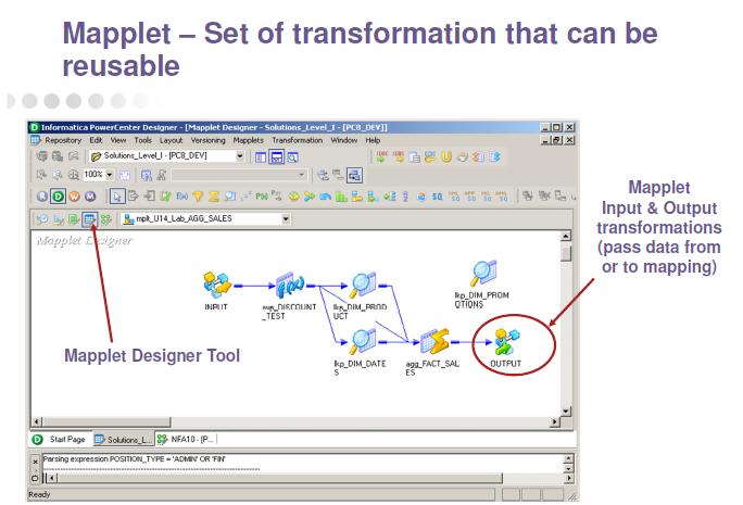 Enterprise data warehousing: Informatica - Power Center - Transformations