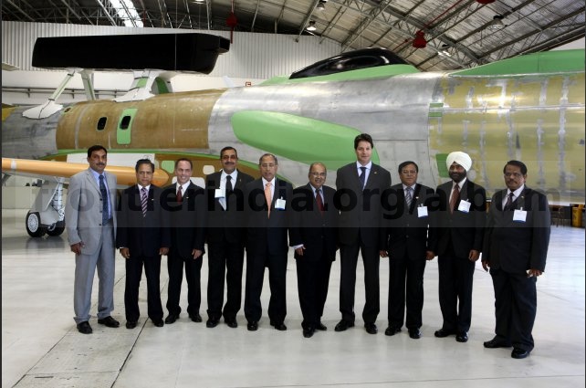 First EMB-145 Rolls Out For DRDO AWACS ~ MILITARY