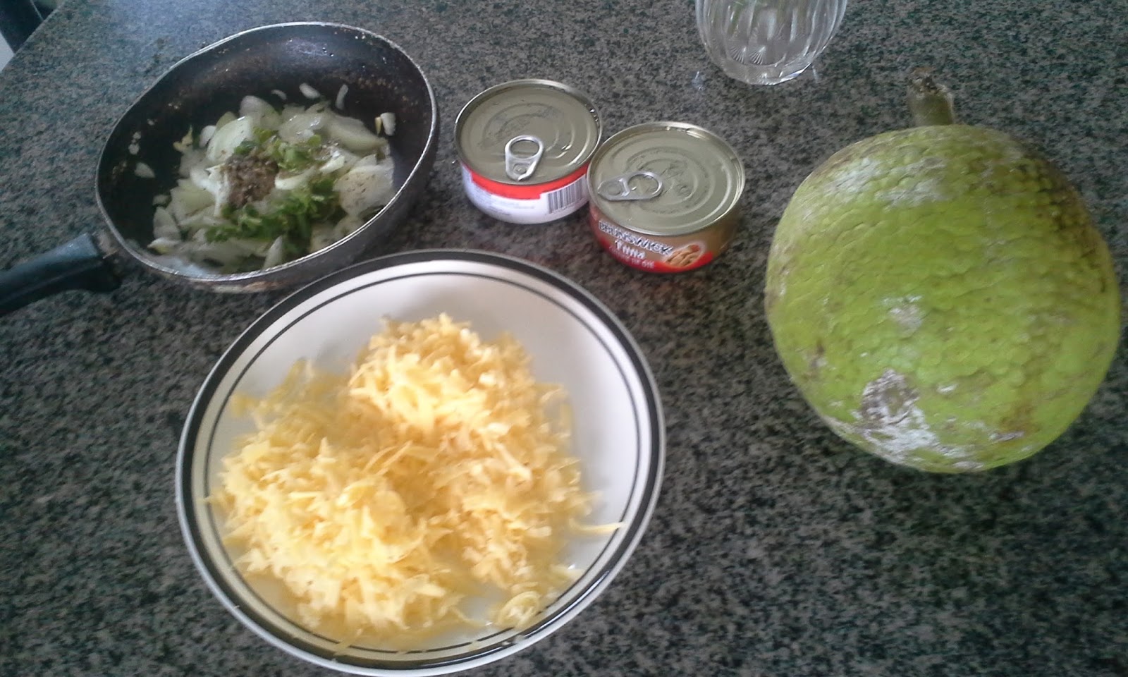 So Very Very Thankful: Breadfruit and Tuna Pie