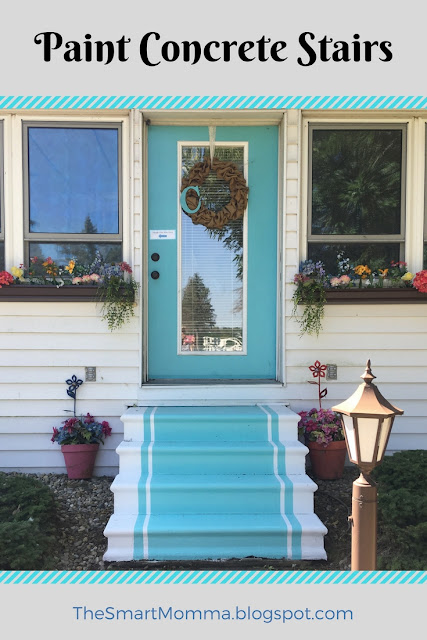 The Smart Momma: Painted Concrete Stairs