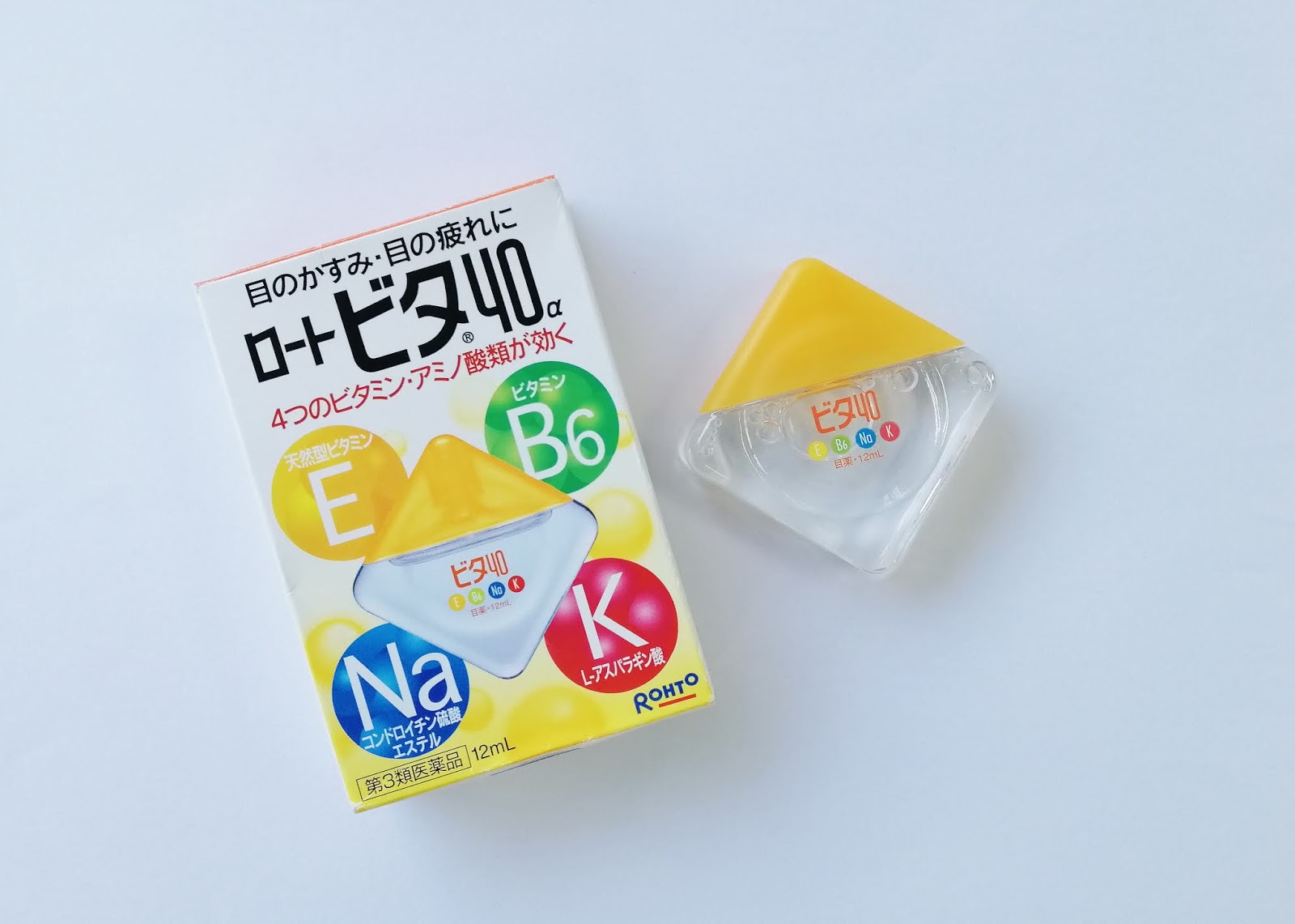Lucky Citrine: Rohto Vita Vitamin 40a Eye Drops Review