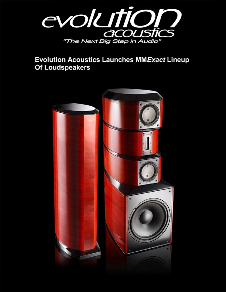 Wizard High-End Audio Blog: Evolution Acoustics MMExact Loudspeakers