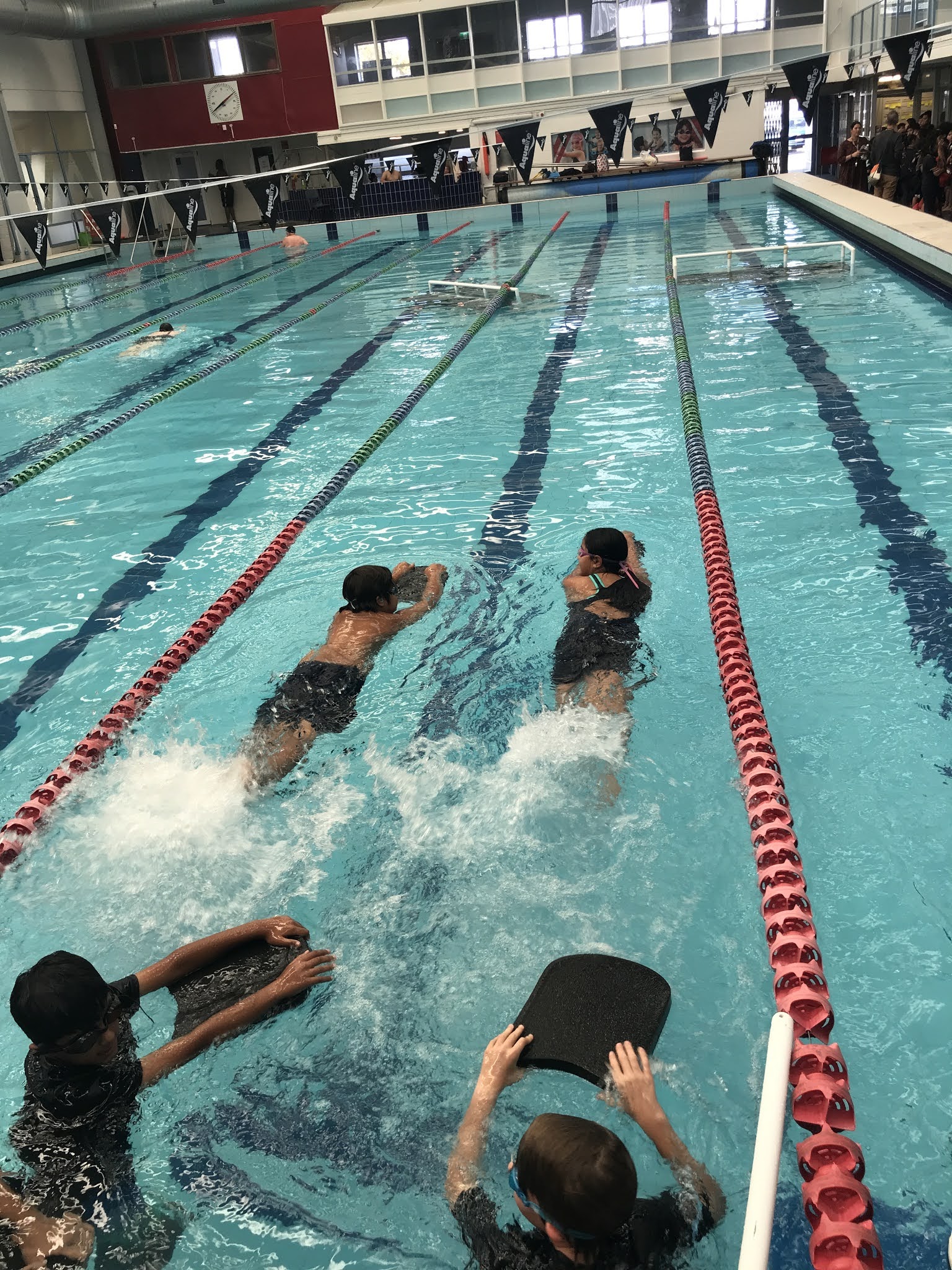 Daniel : Swimming at Cameron Pools