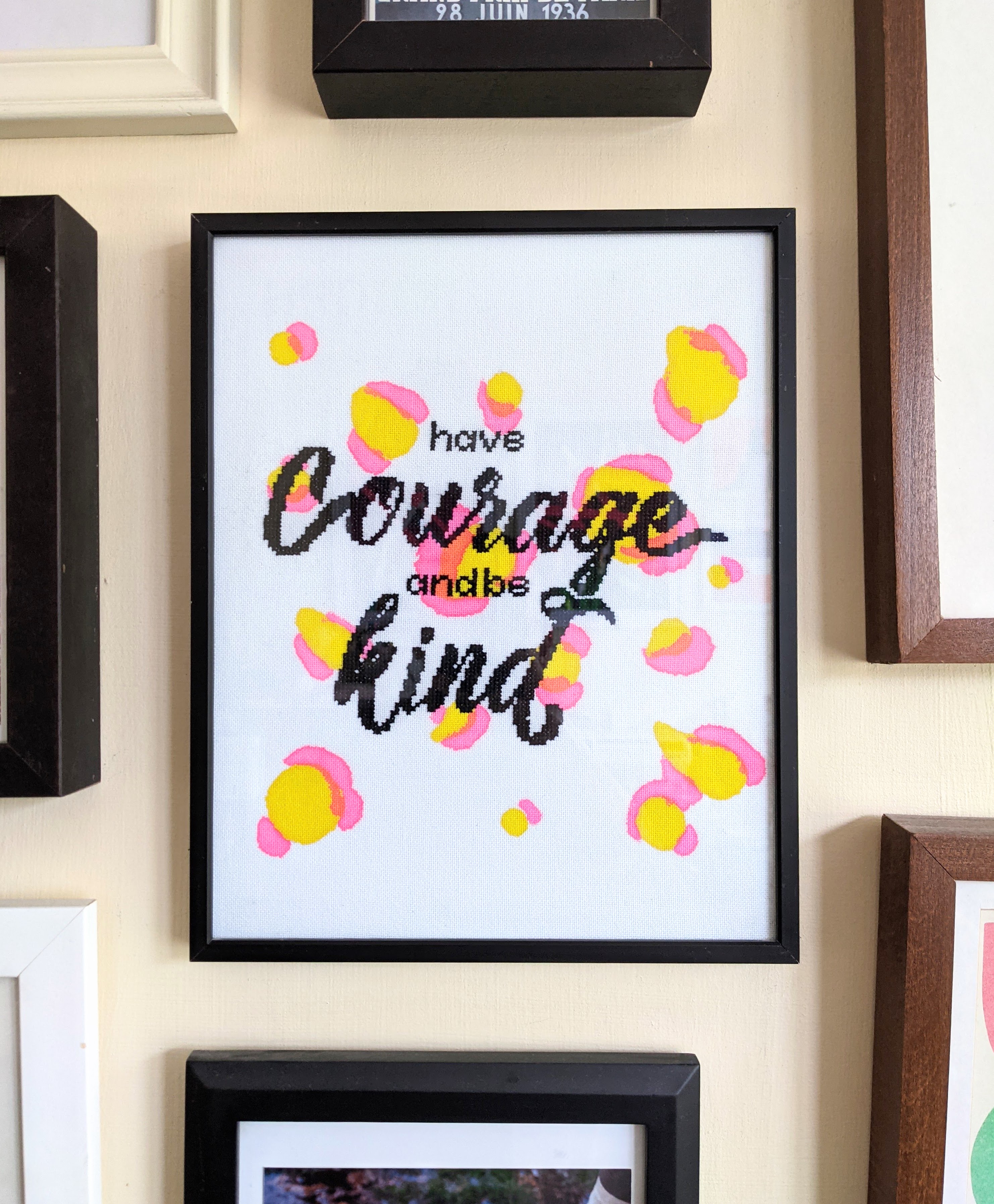 have courage and be kind / CHARM ABOUT YOU