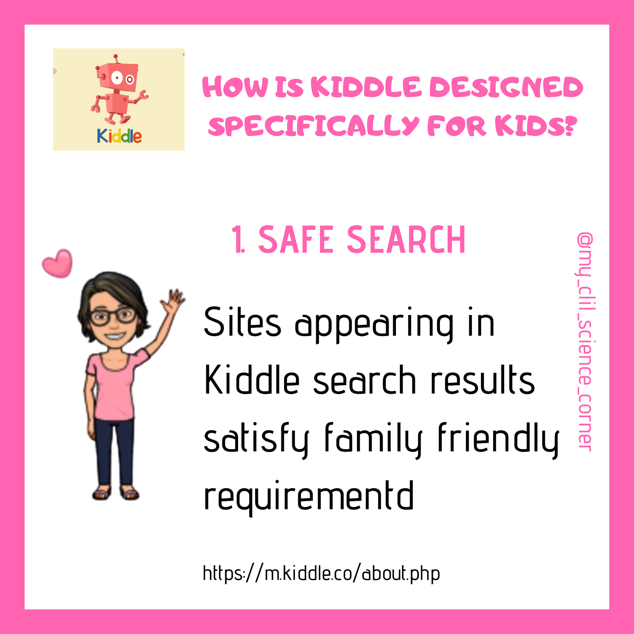 KIDDLE: A search engine for kids