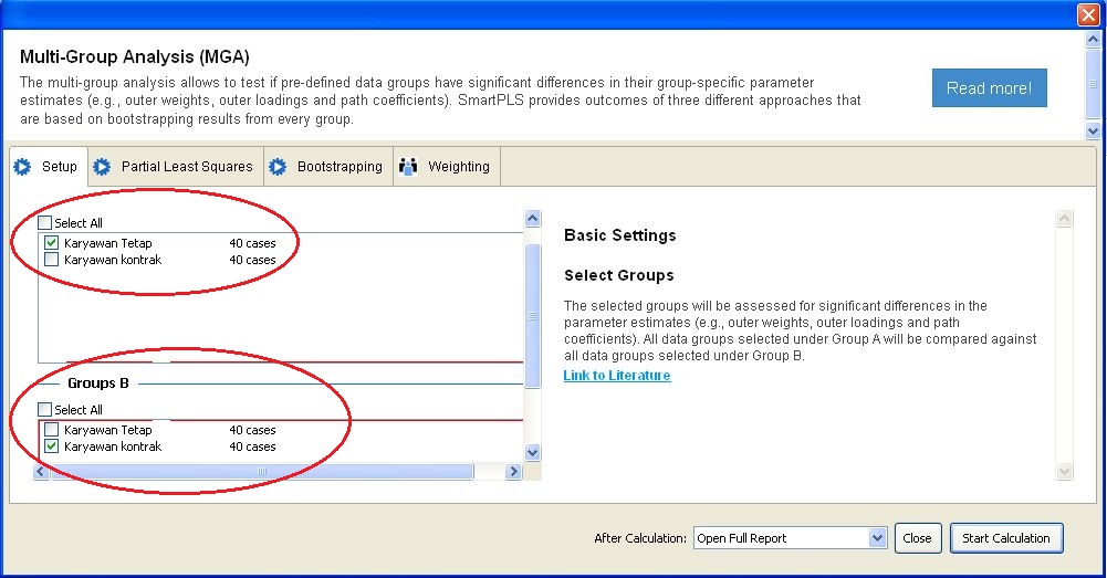 TUTORIAL STATISTIK: Tutorial Model Multi-Group Analysis (MGA)