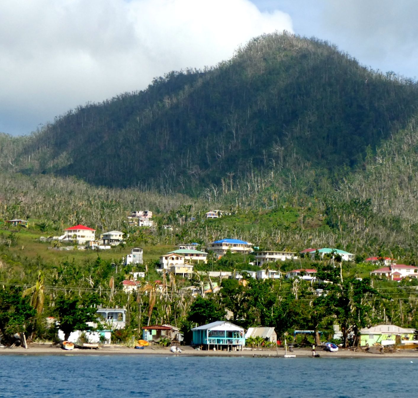 With Water Below: Dominica After Hurricane Maria