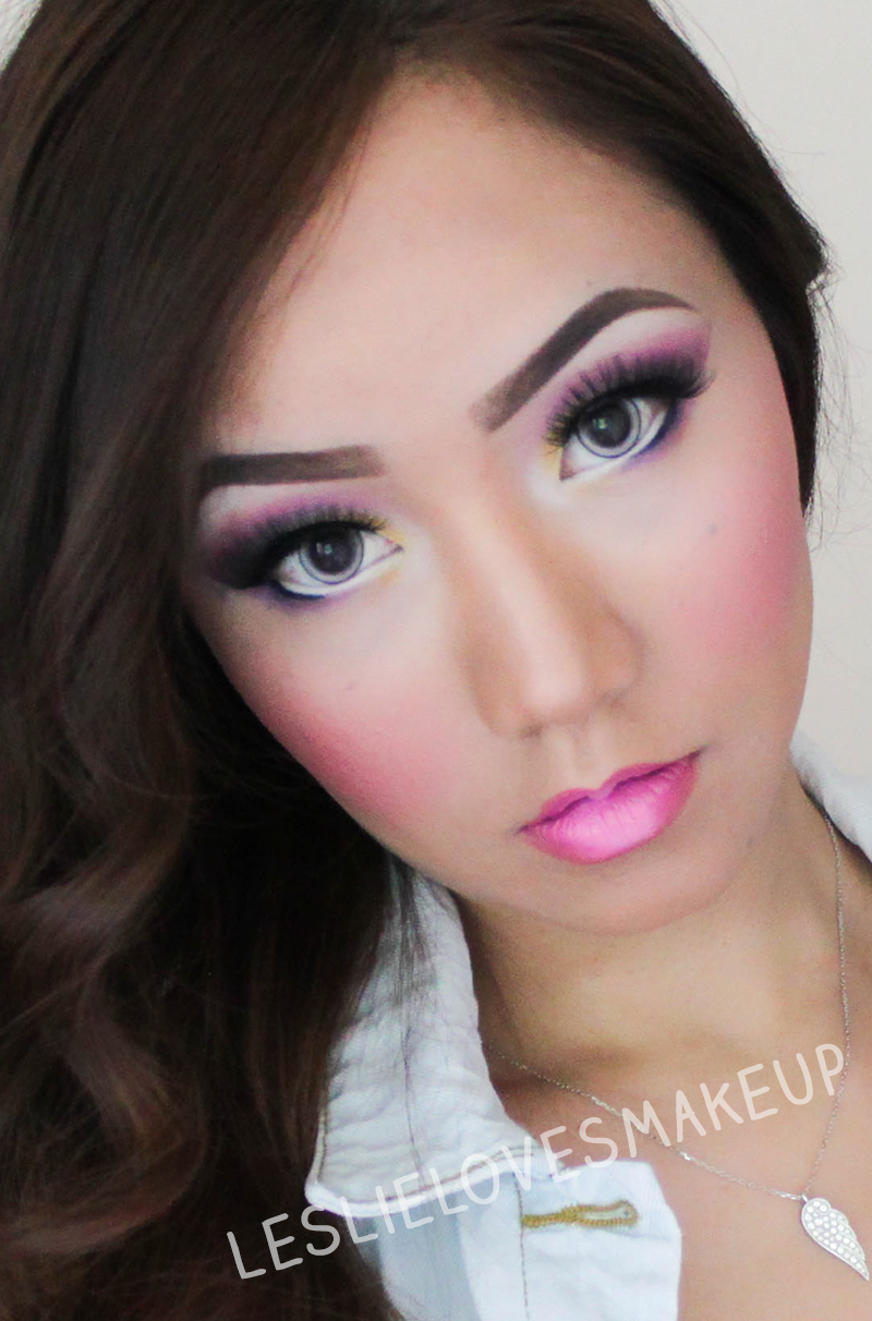 Leslie Loves Makeup: Princess Pinky Eclipse Grey Circle Lens Review ♥♥♥