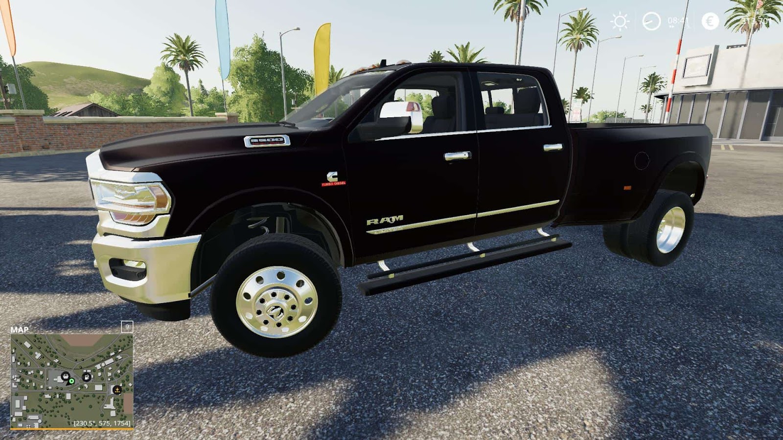 FS19 DODGE RAM 3500 revised v3.1 - FS 19 & 22 USA Mods Collection