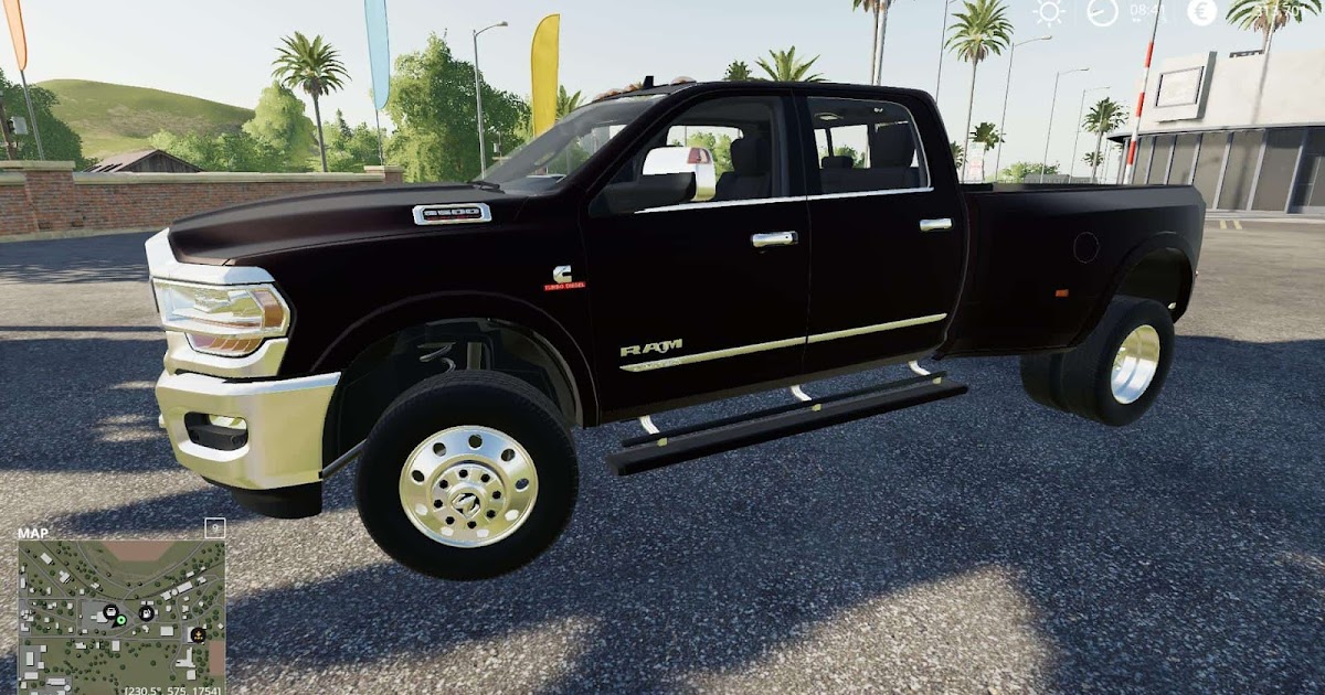 FS19 DODGE RAM 3500 revised v3.1 - FS 19 & 22 USA Mods Collection