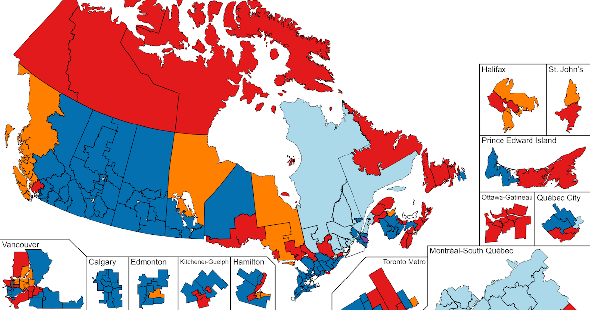 Canadian Election Watch: FINAL 2019 Projection: \o/