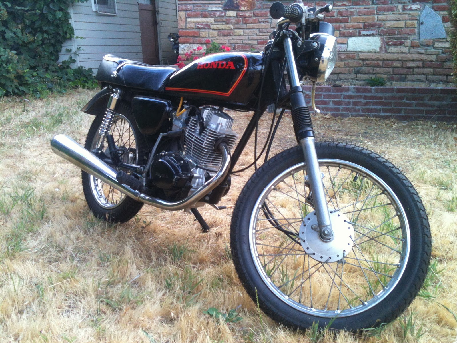 1981 Honda CB125s Custom: Completed Project