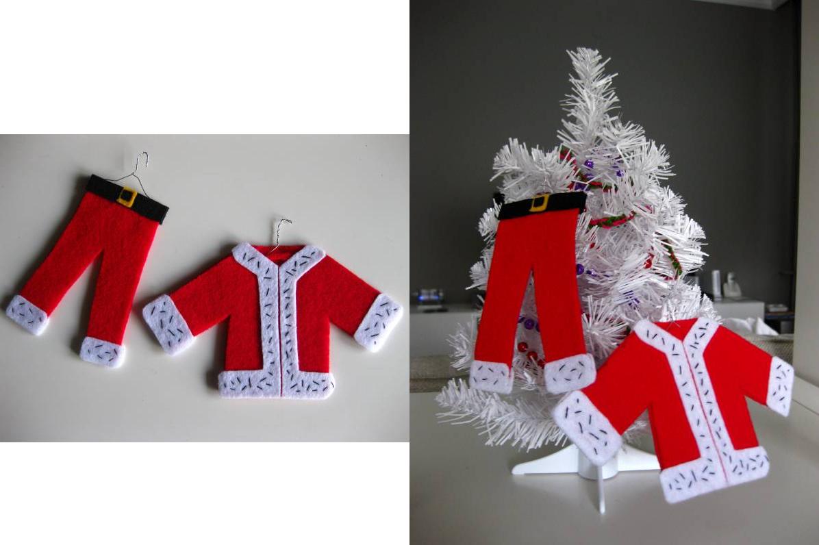 Turkishly Delightful: 25 Days of Ornaments: Santa clothes
