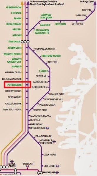 Great British Bus Routes.com: 298: Arnos Grove - Potters Bar