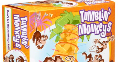 The Playful Otter: Tumblin' Monkeys