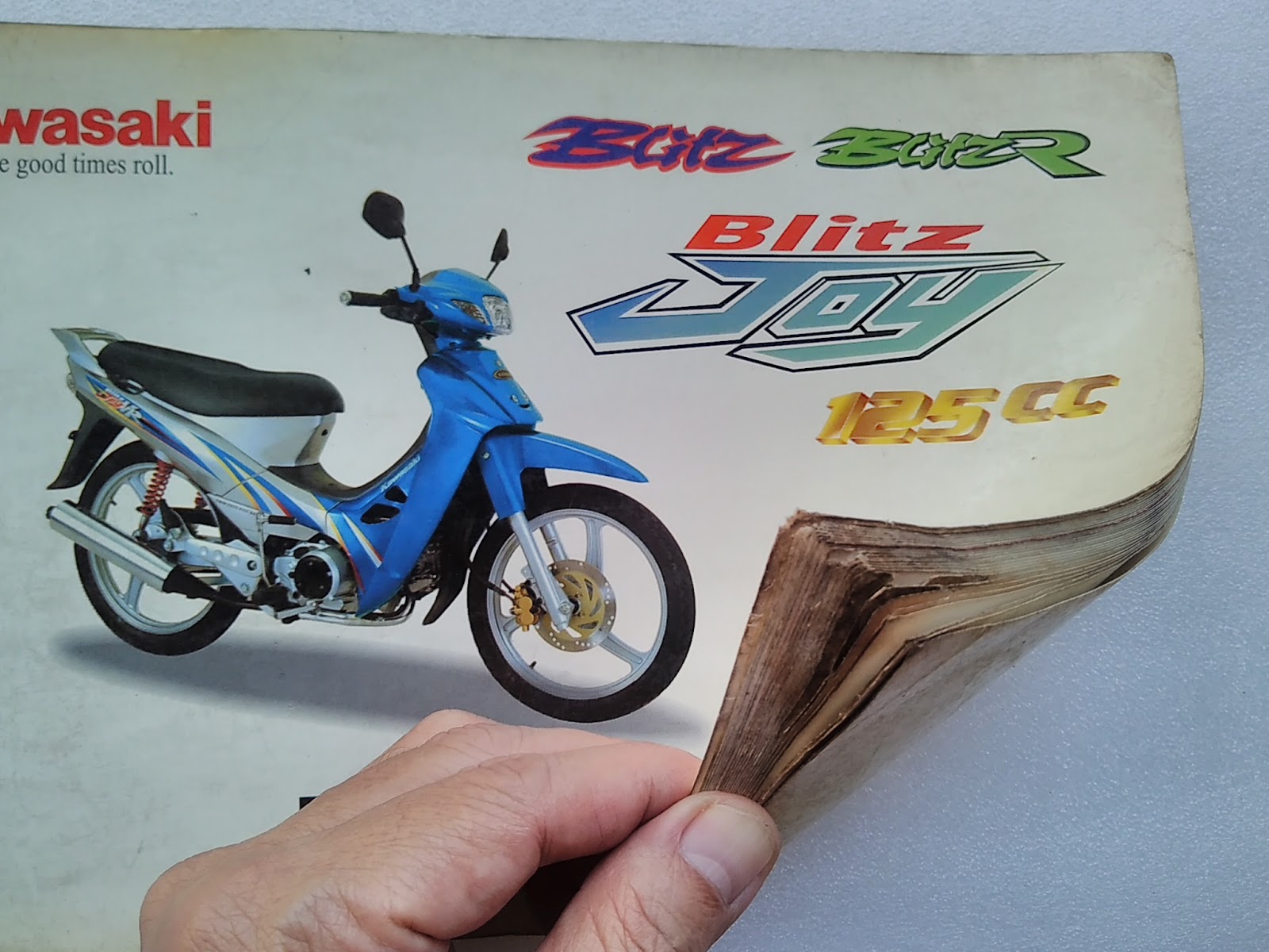 Djejak Masa: Kawasaki Blitz - Blitz R - Blitz Joy - Buku Parts Katalog ...