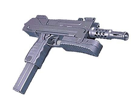 Submachine Gun / Pistol Mitraliur Mechem/Milkor Bxp - Not Angka Lengkap